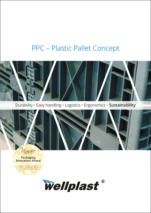 Plastic pallets frames sleeves - Wellplast logistics solutions